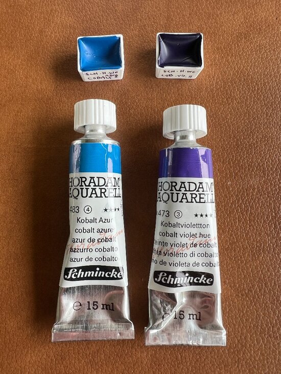 Schmincke | Office | 2 Tubes Of Schmincke Horadam Watercolours | Poshmark
